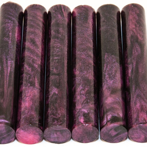 Opalescent Pen Blanks Alumilite Resin Rods Opal Mother of - Etsy