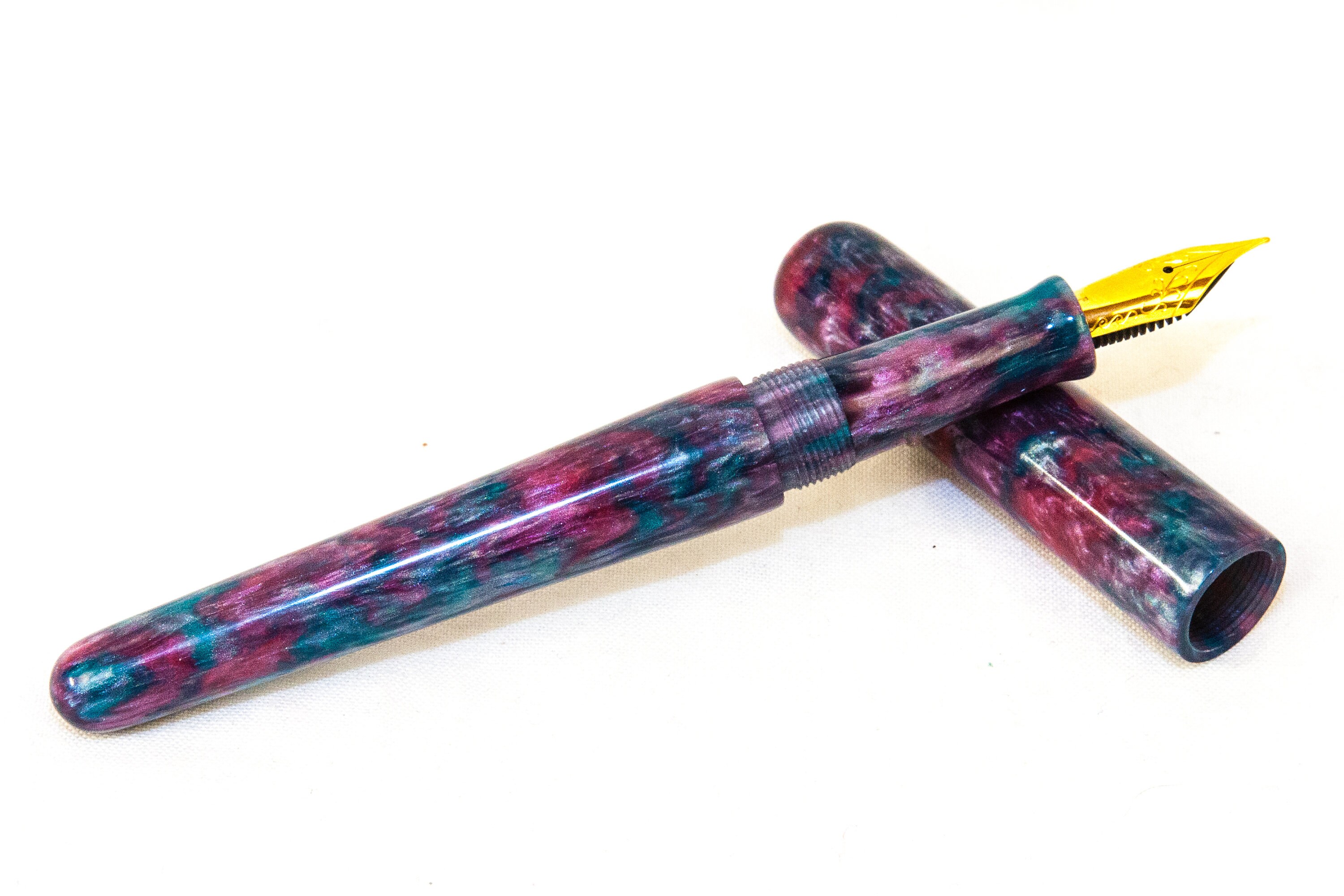 Miami Vice Pen Blanks Alumilite Resin Rods | Etsy