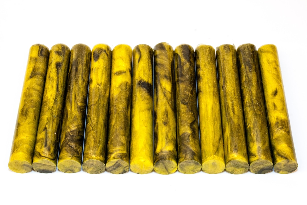 Bumblebee Pen Blanks Urethane Resin Rods - Etsy