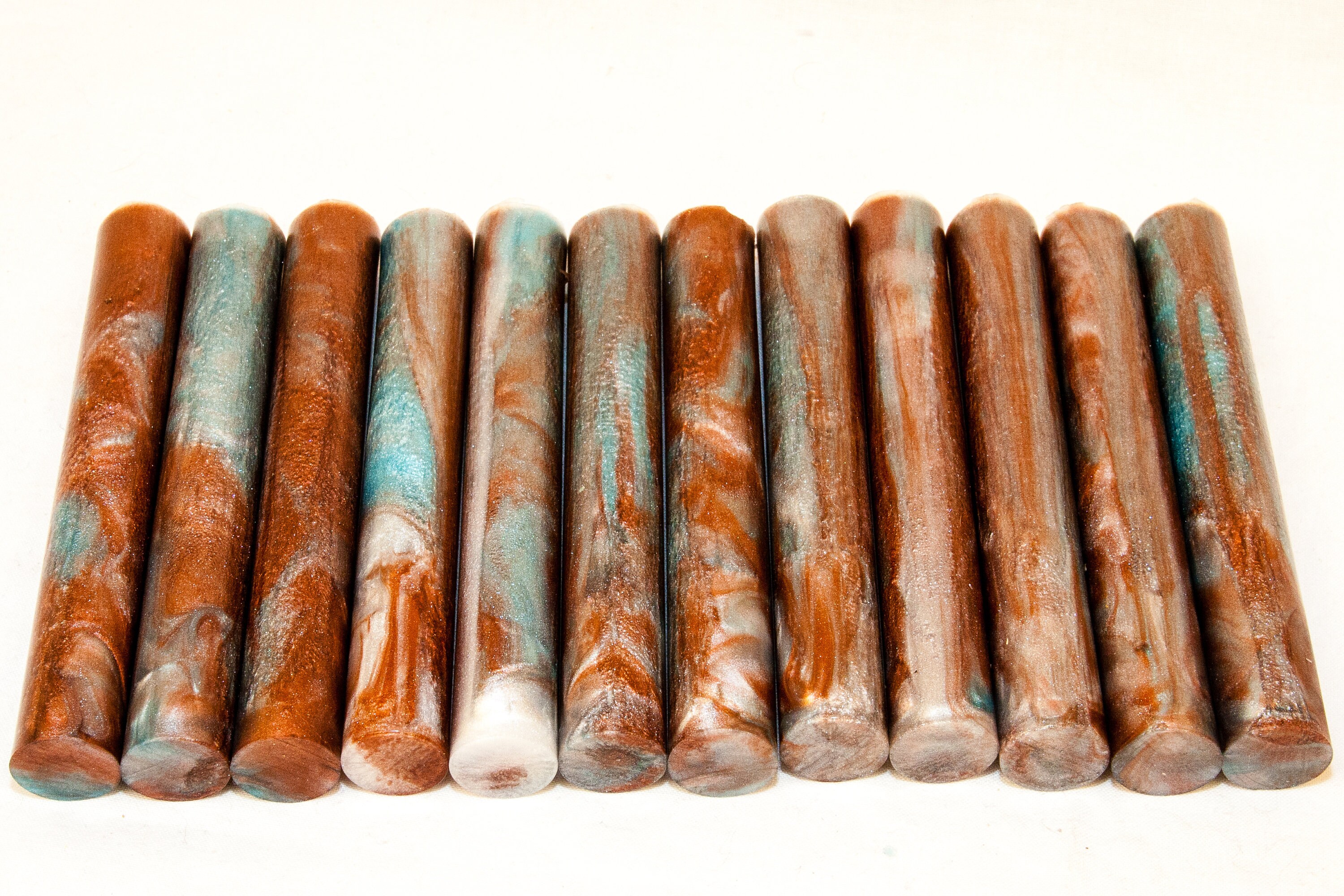 Southwest Road Trip Pen Blanks Alumilite Urethane Resin Rods | Etsy