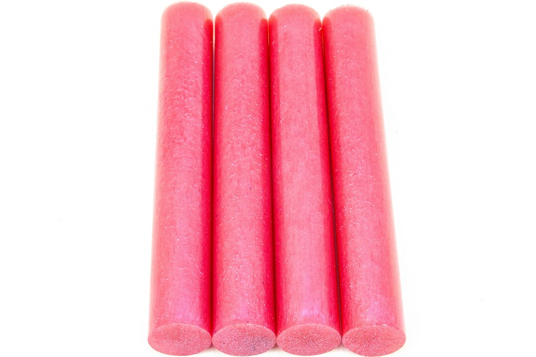 Pink Sparkle Pen Blanks Alumilite Resin Rods - Magic Wand Blank ...