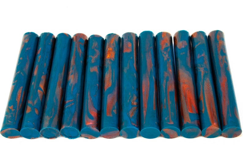 Underwater Volcano Pen Blanks Alumilite Resin Rods, Hair Stick, Pipe ...