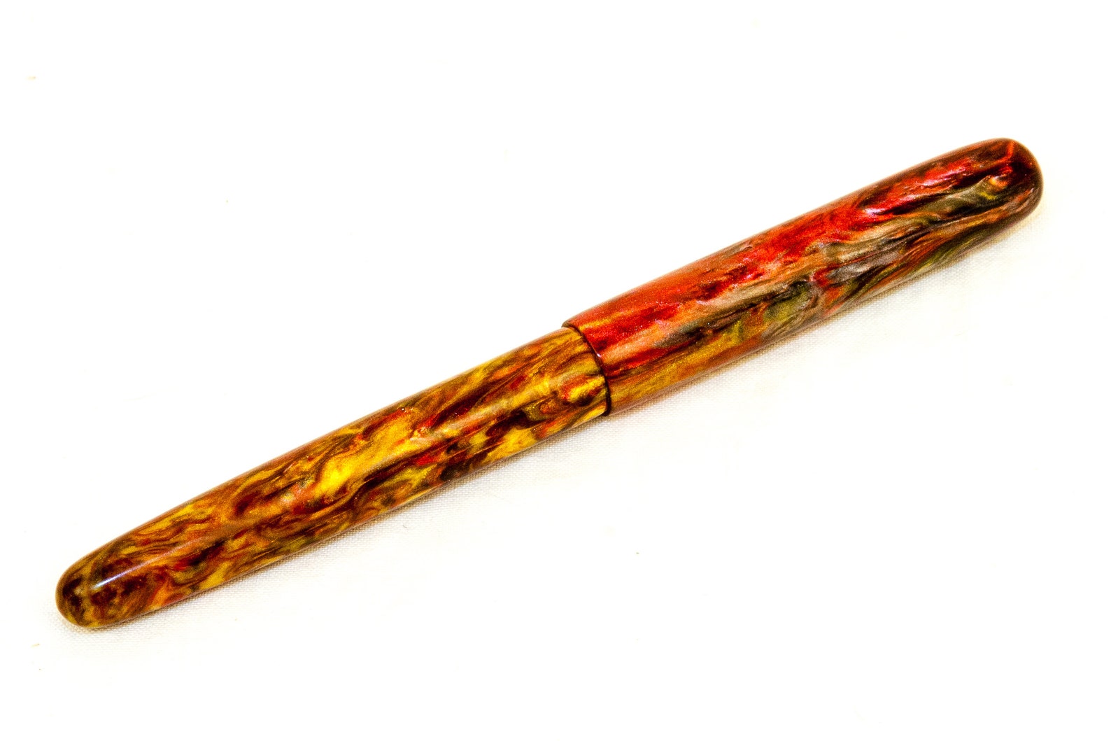 Eye of Sauron Alumilite Resin Rod Blanks - Bespoke Kitless Pen Blank ...