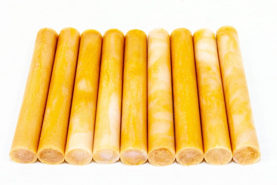 Dreamsicle Pen Blanks Alumilite Resin Rods - Pen and Pipe Blank - Etsy