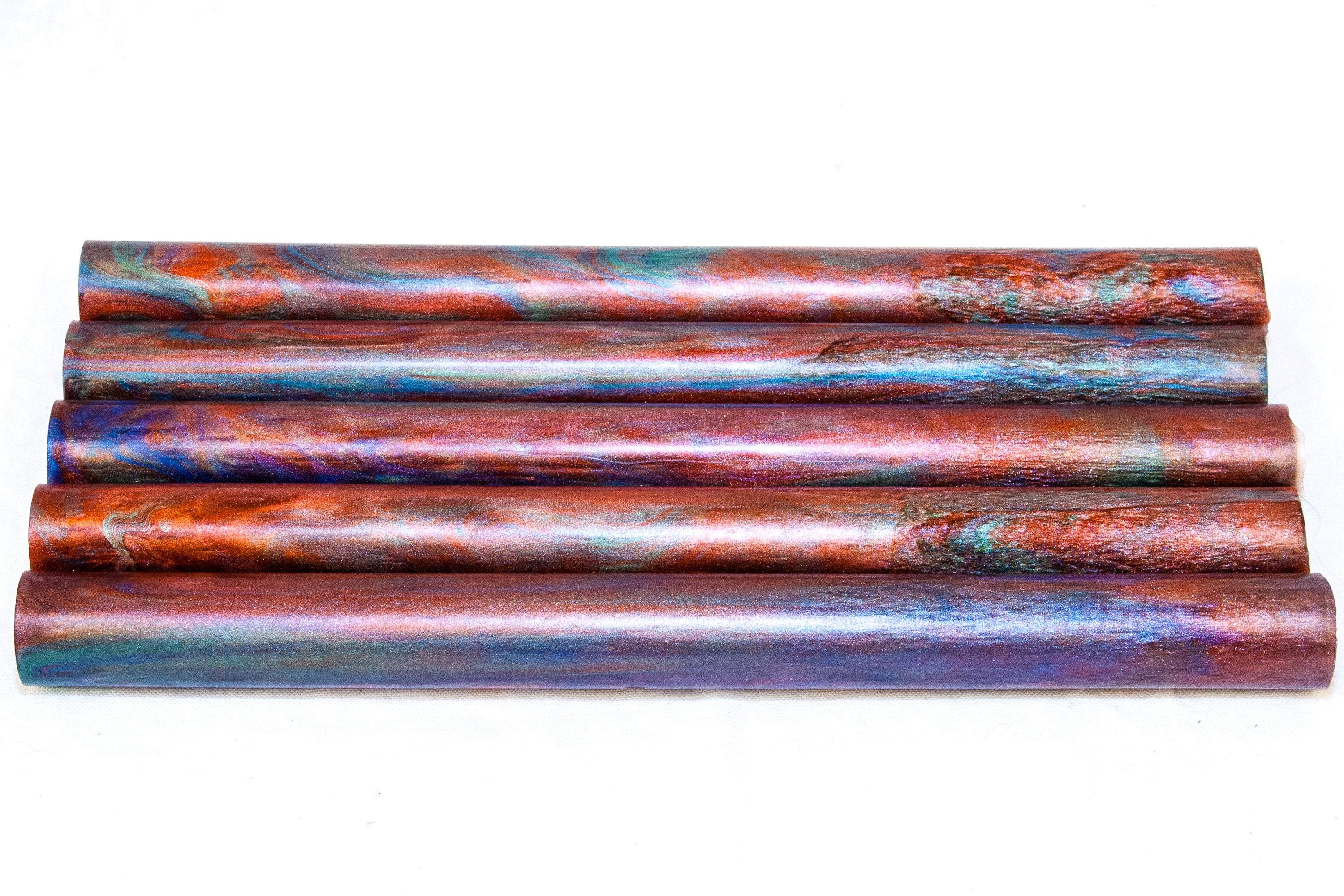 Prismatic Spring Alumilite Resin Rod Blanks Bespoke Kitless | Etsy