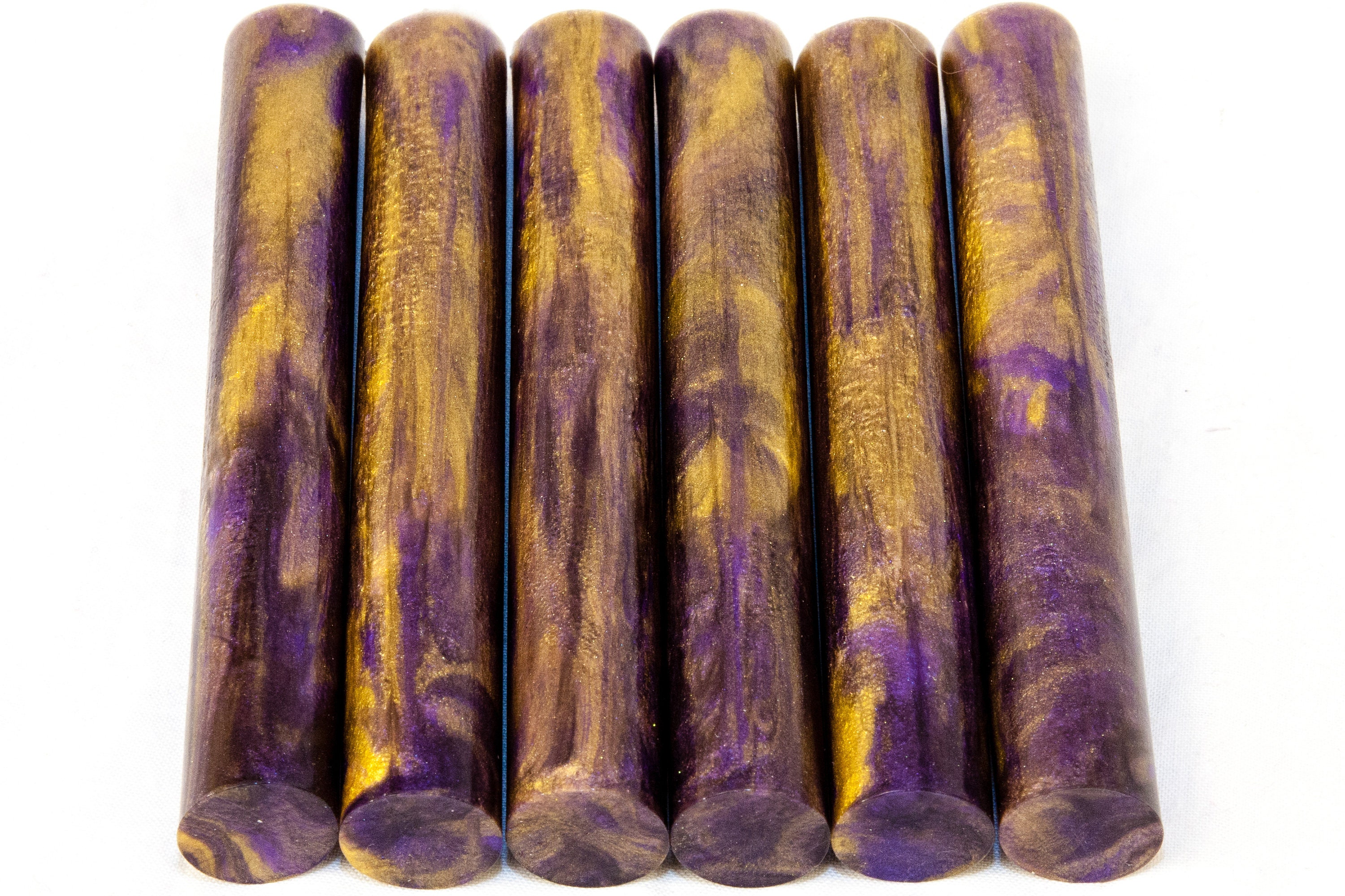 Purple Reign Pen Blanks Alumilite Resin Rods | Etsy