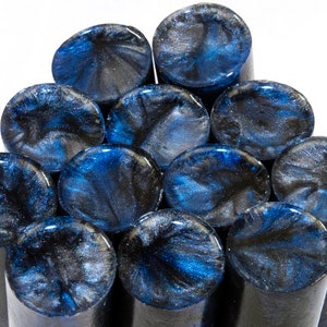 Midnight Magic Pen Blanks Alumilite Resin Rods - Etsy