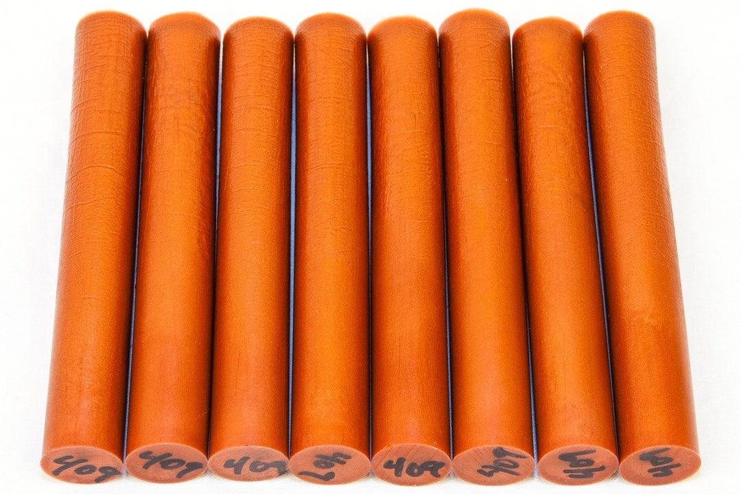 Bad Penny Copper-colored Pen Blanks Alumilite Resin Rods - Pipe ...