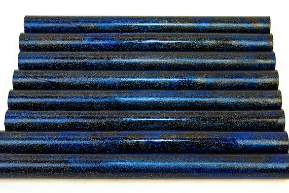 Midnight Sky Sparkling Alumilite Resin Rods Bespoke Kitless - Etsy