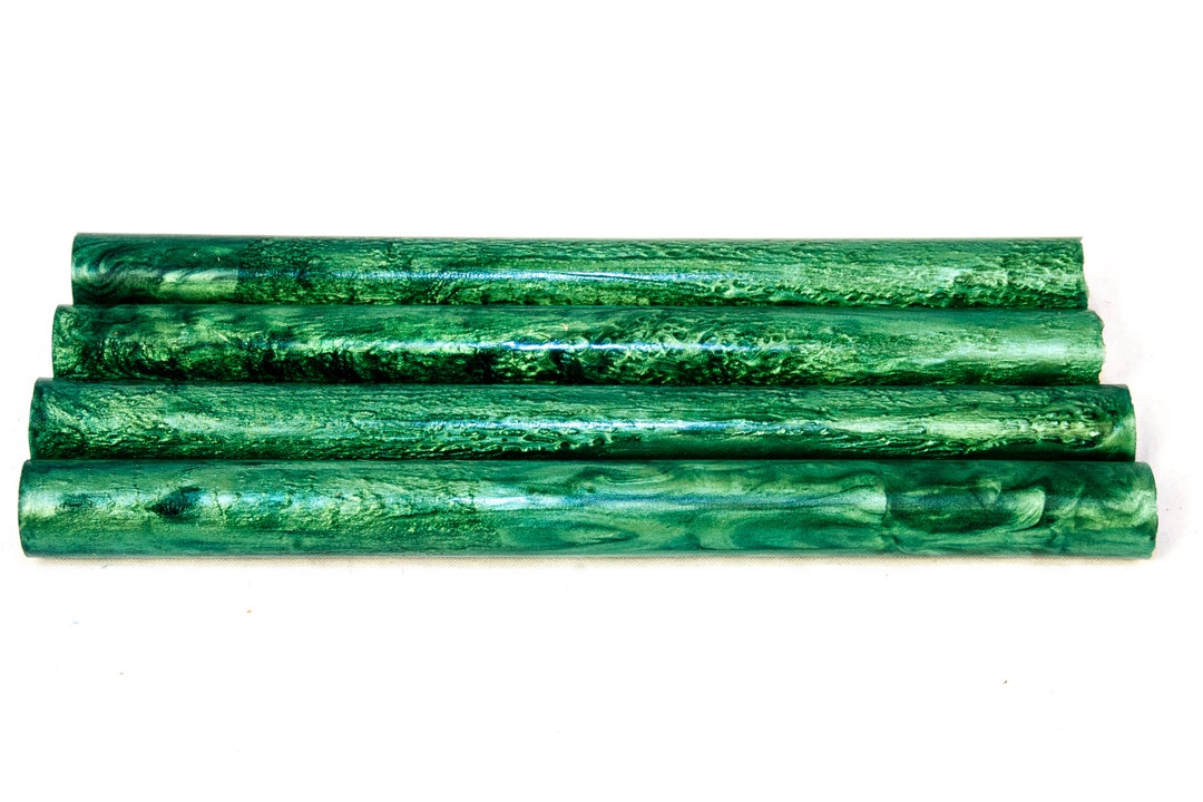Evergreen Alumilite Resin Rods - Bespoke Kitless Pen Blanks, Magic Wand ...