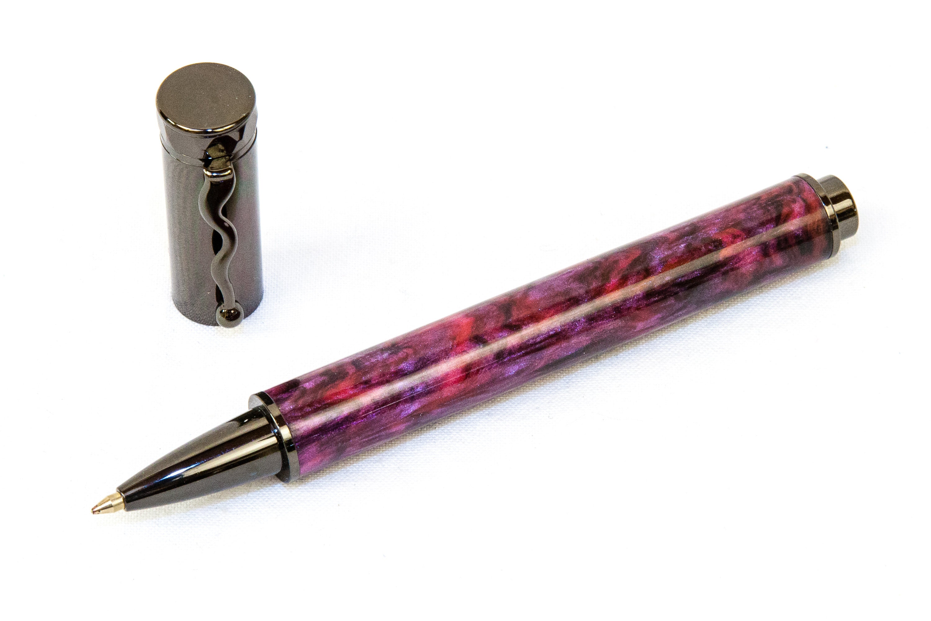 Galaxy Resin Rods - Bespoke Kitless Pen Blanks Hair Stick Magic Wand ...