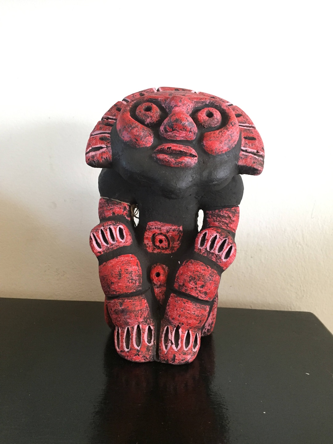 Taino Sun God Taino Dios Sol Handmade Figure Guillen Arte Caribeño Pre ...
