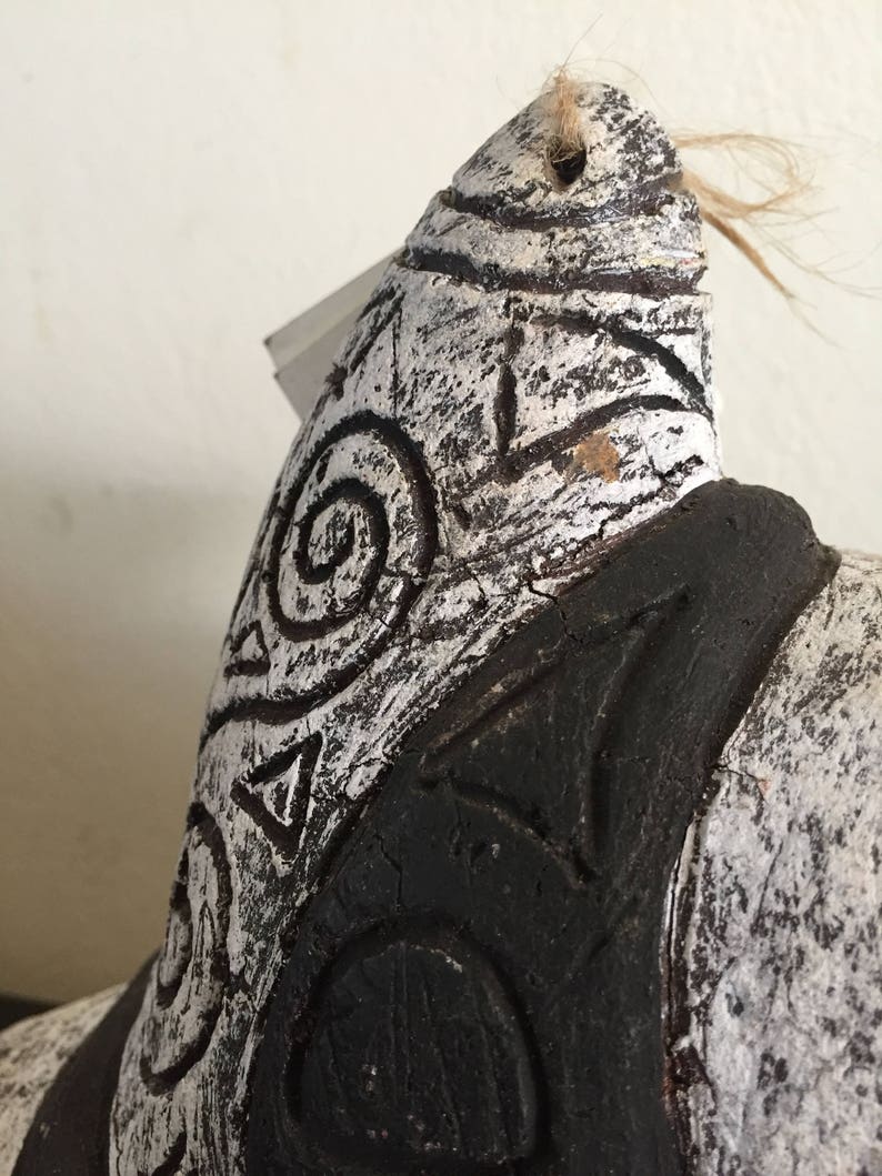 Taino Indigenous TRIGONOLITO Dios God Guillen Arte Caribeño - Etsy