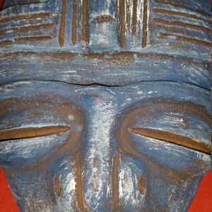 Taino Indigenous Handmade Figure Guillen Caribbean Big Mask Pre ...