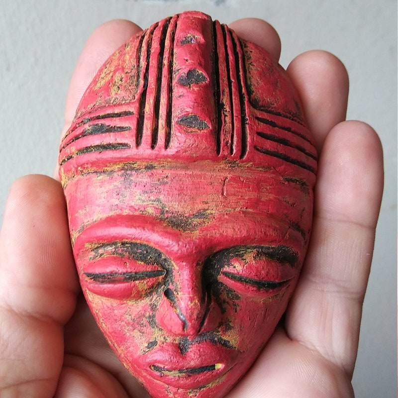 Clay Art Mask - Etsy
