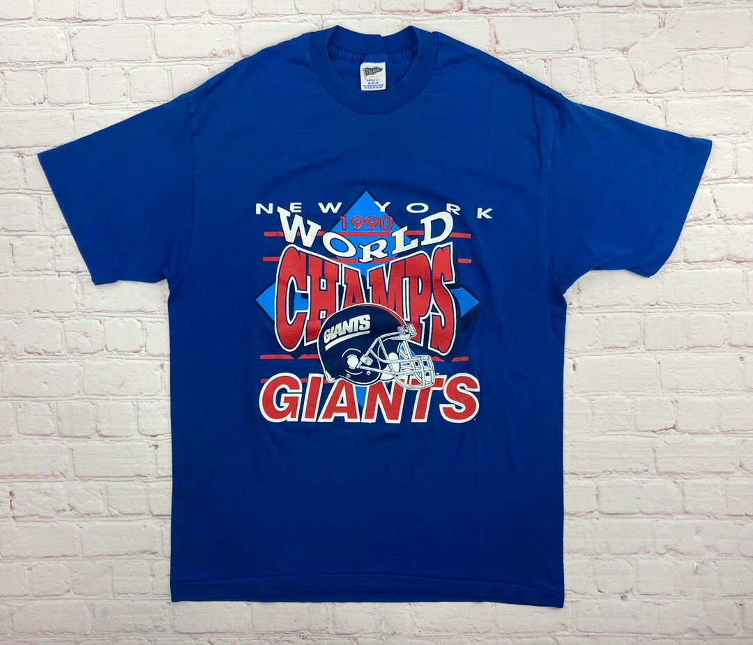 Vintage Original 1990 NFL New York Giants Superbowl Champs T-shirt by ...