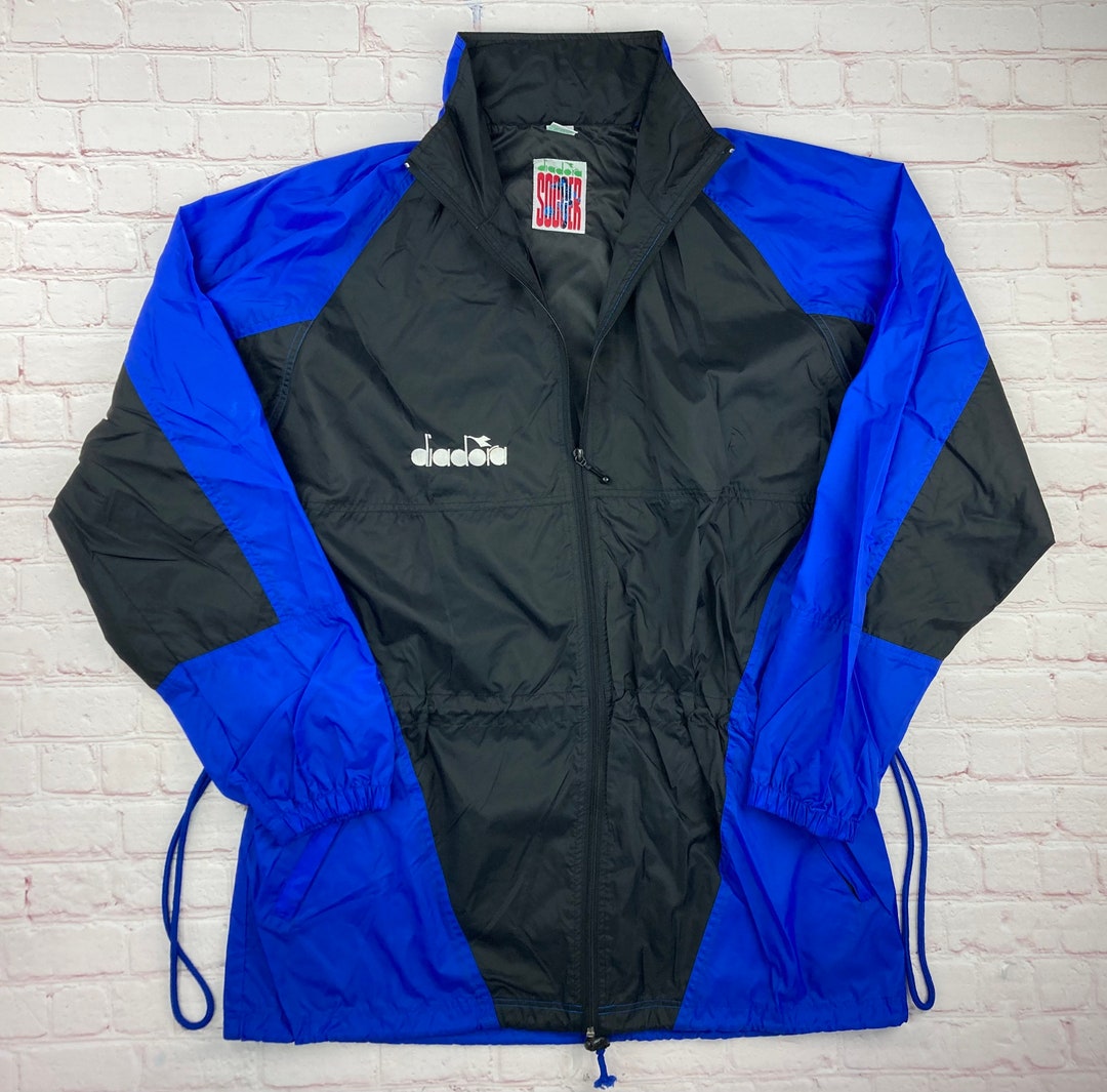Vintage Original 1990s Diadora Soccer Windbreaker Jacket. - Etsy