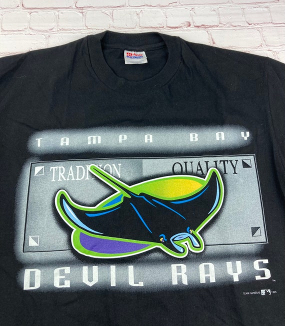 Vintage Original 1995 MLB Tampa Bay Devil Rays T-Shir… - Gem