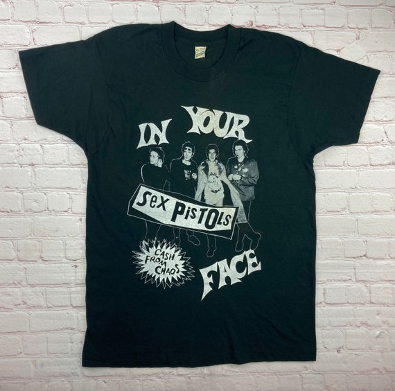 Rare Vintage Original 1980s Sex Pistols “in Your Fac… Gem