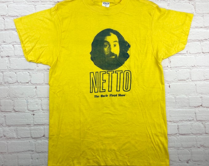RARE Vintage Original 1980’s Uncle Floyd Show Netto T-shirt. - Etsy