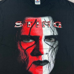 Vintage Original 1998 WCW/NWO Sting Wrestling T-shirt. - Etsy
