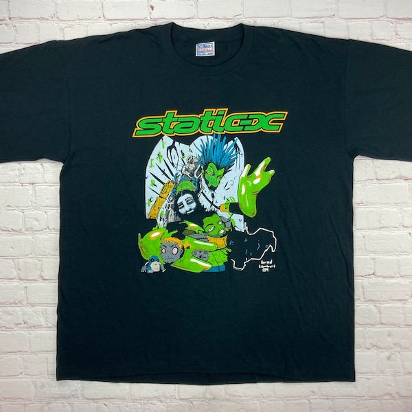 Vintage Static X Shirt - Etsy