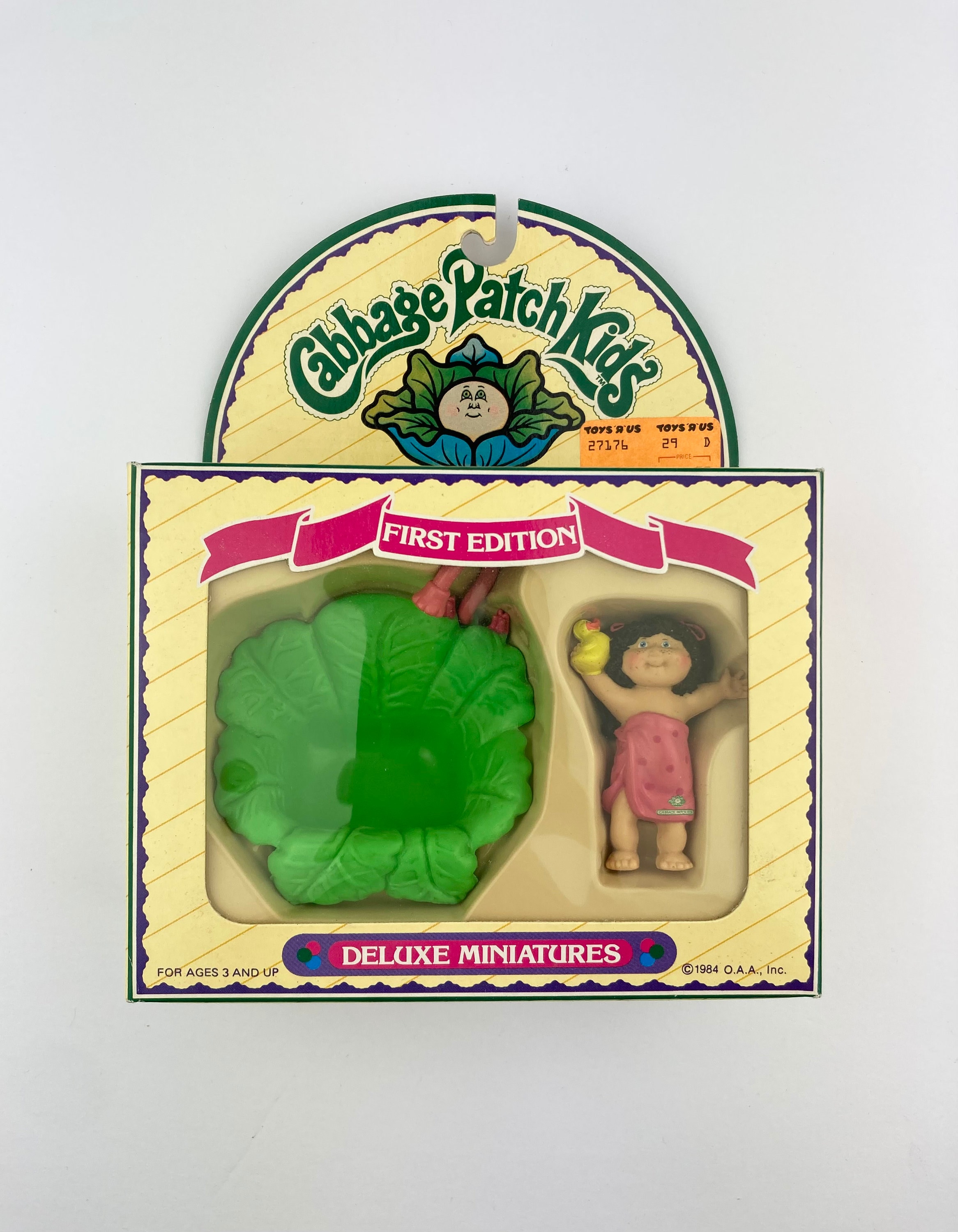 Vintage Original 1984 Cabbage Patch Deluxe Miniatures First - Etsy