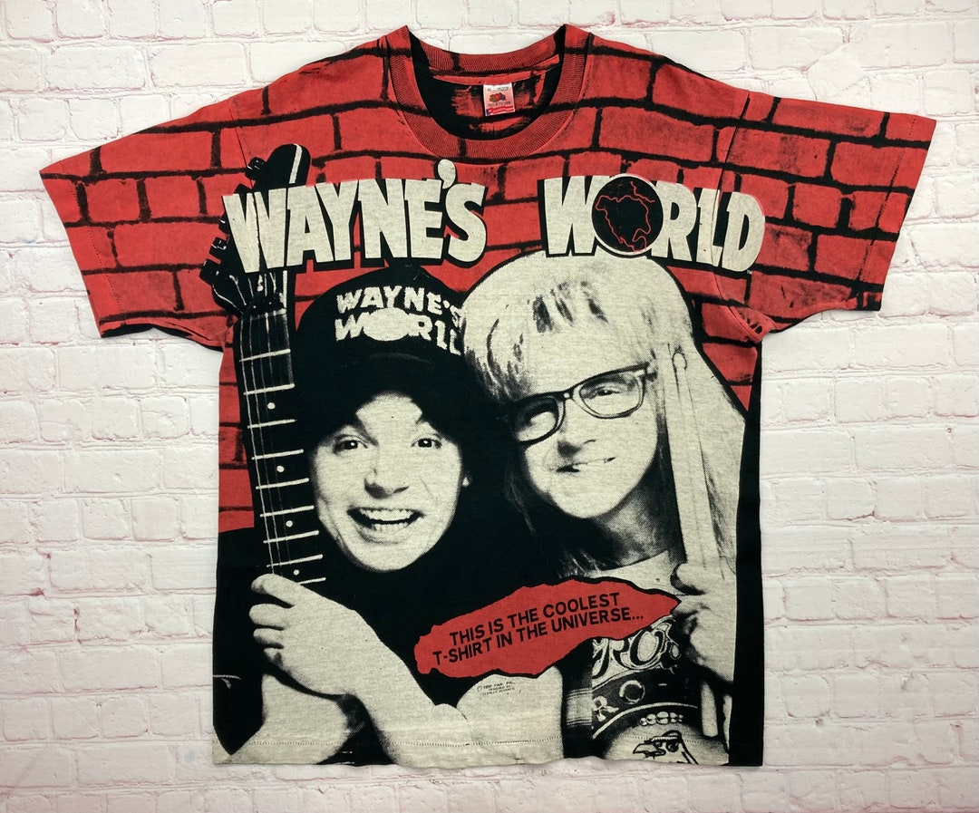 RARE Vintage Original 1992 Waynes World All-over Print - Etsy