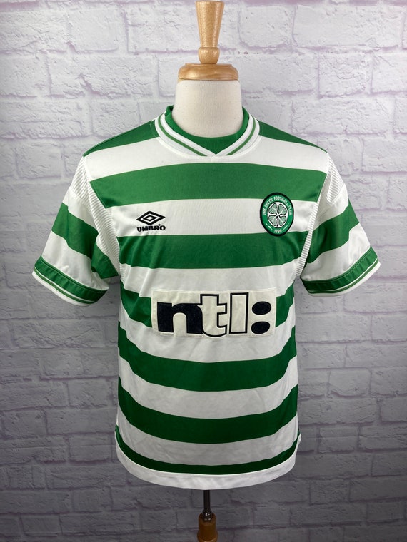 Vintage Original Celtic Soccer Jersey By Umbro. - Gem