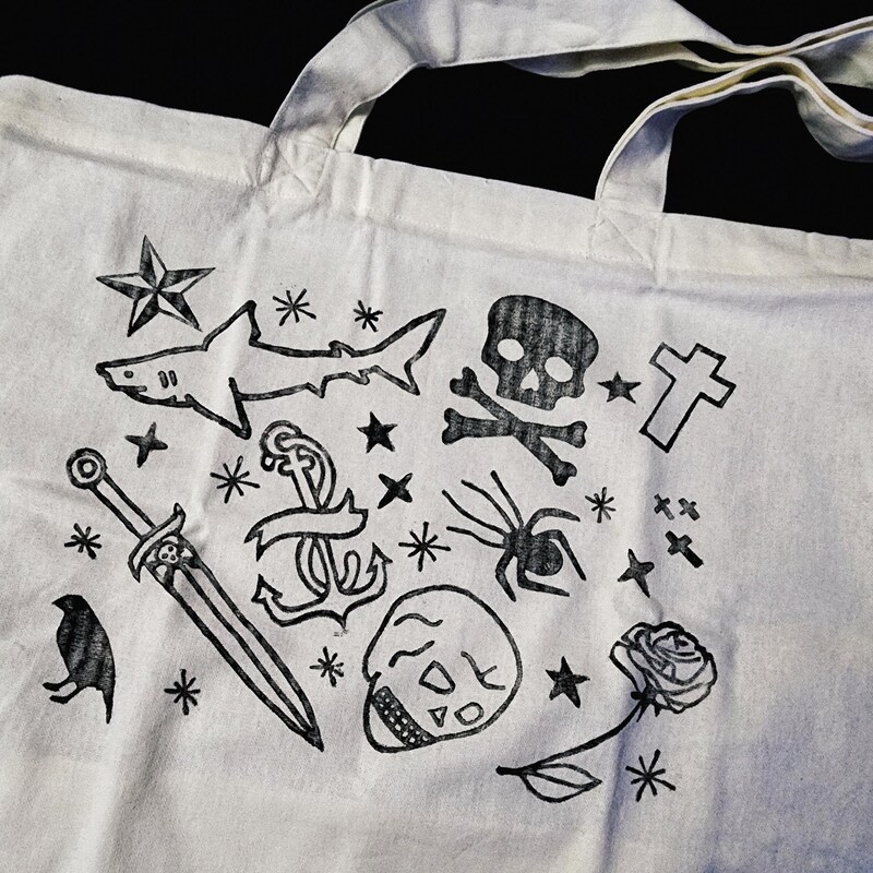 Tattoo Bag - Etsy
