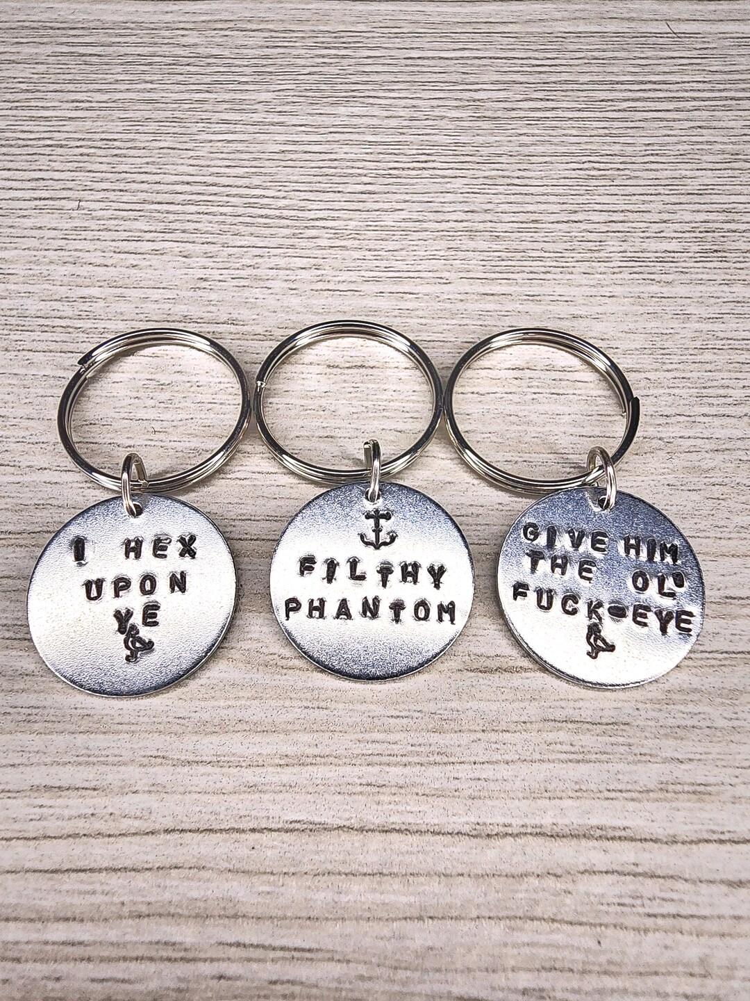 3/4" Kraken Lighthouse Buttons Quotes Circle Hand Stamped Aluminum ...