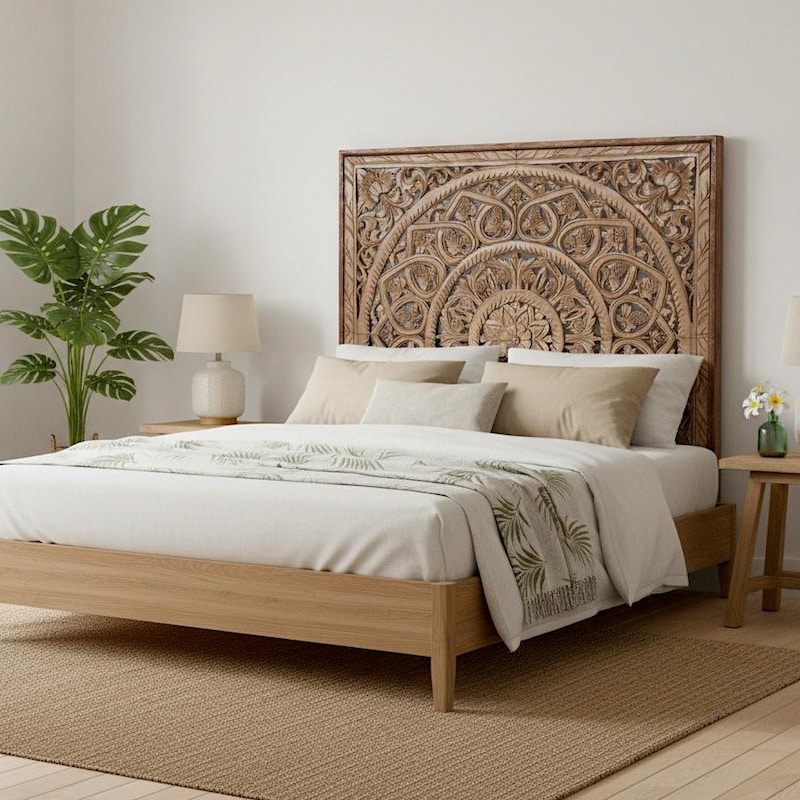 Round Bed Frames Queen - Etsy