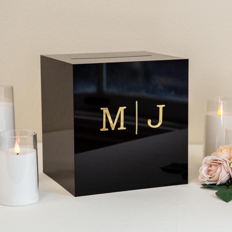 Reception Card Box - Etsy