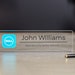 Acrylic Desk Block With Logo 10x2.75 Executive CEO Plaque, New Job ...
