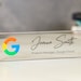 Acrylic Desk Block With Logo - 10x2.75 Executive CEO Plaque, New Job ...