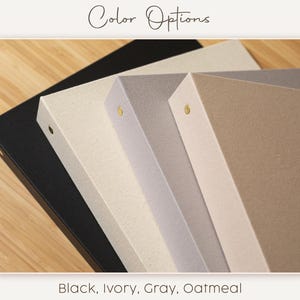 Slip-in Linen Photo Album Binder W/ 20 Sheets (design 5) - Wedding ...
