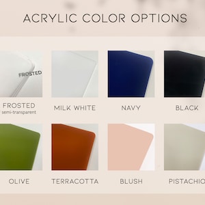 Personalized Acrylic Wedding Welcome Sign (design 4) - Minimalist ...