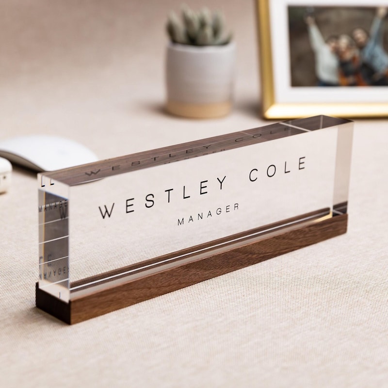 New Job Plaque With Name - Etsy