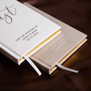 2 Toast Books (design 4) - Hard Cover Luxury Wedding Reception Speech ...