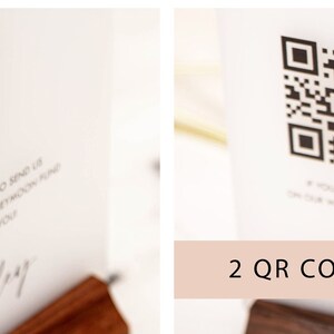 QR Code Scan to Pay W/ Wood Stand - Scannable Acrylic Sign to Pay Venmo ...