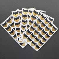 Vintage Emboss Frame Corner Decoration Stickers 20PCS DIY - Etsy Canada