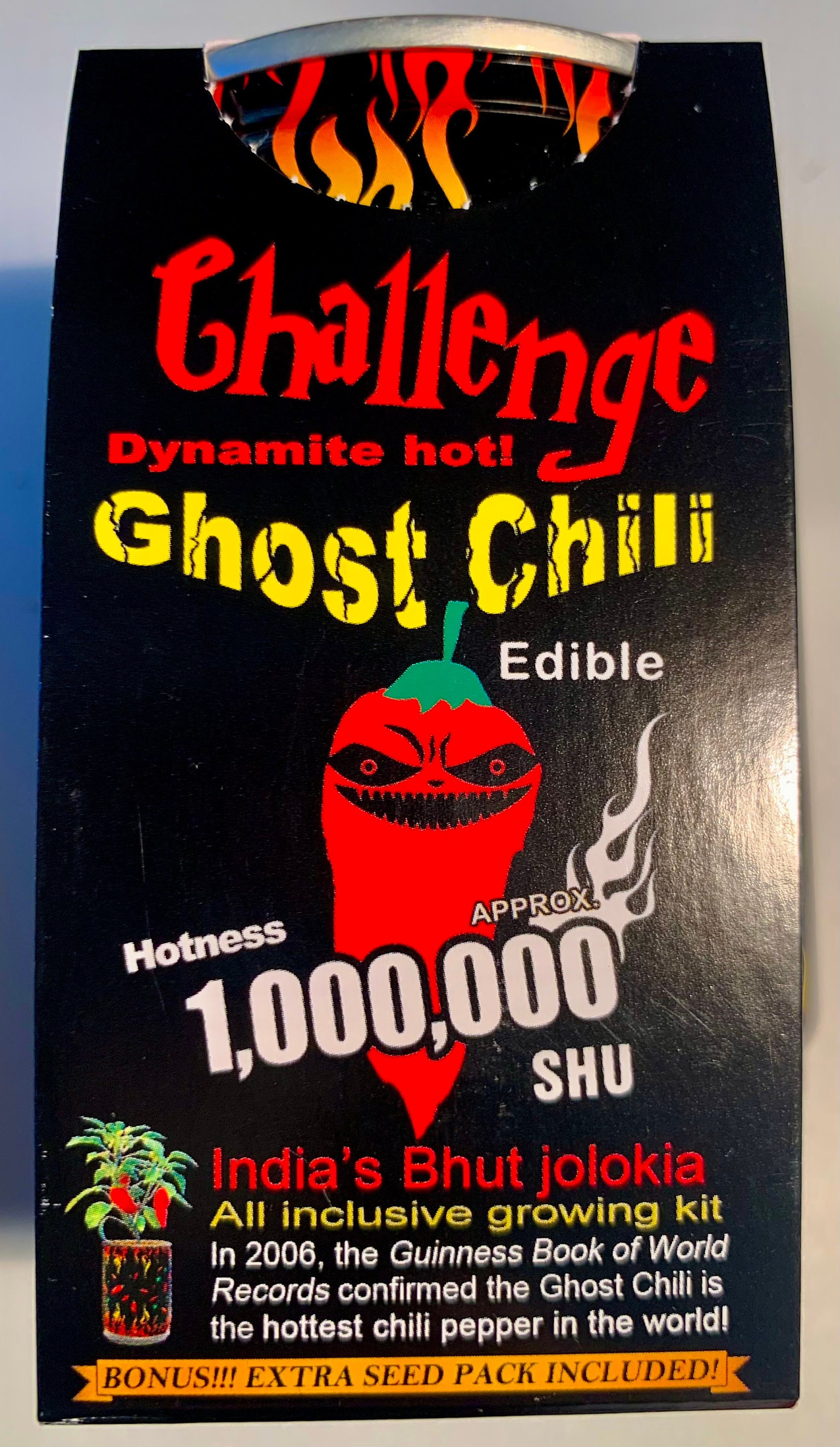 Ghost Pepper Chili Growing Kit - Etsy