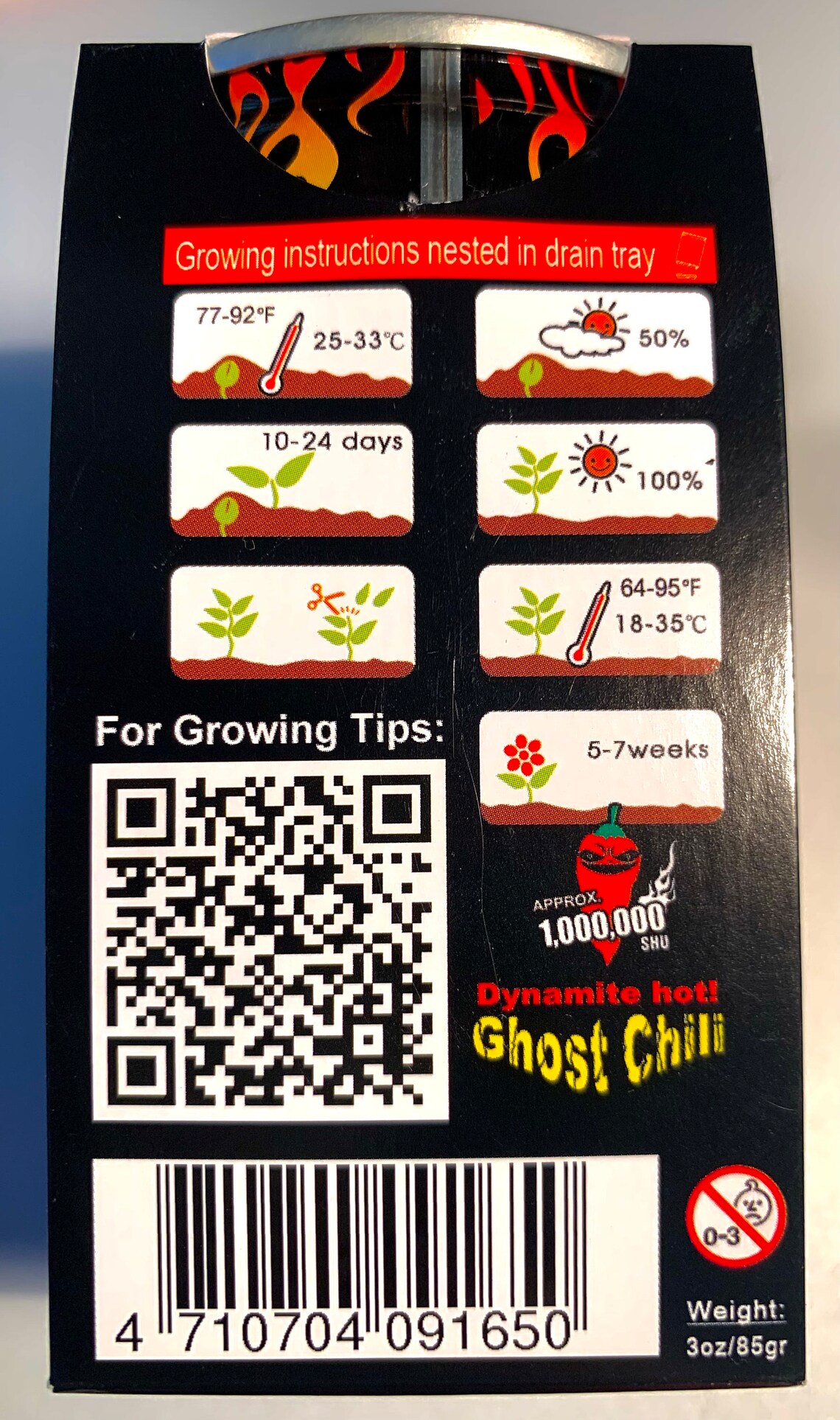 Ghost Pepper Chili Growing Kit - Etsy