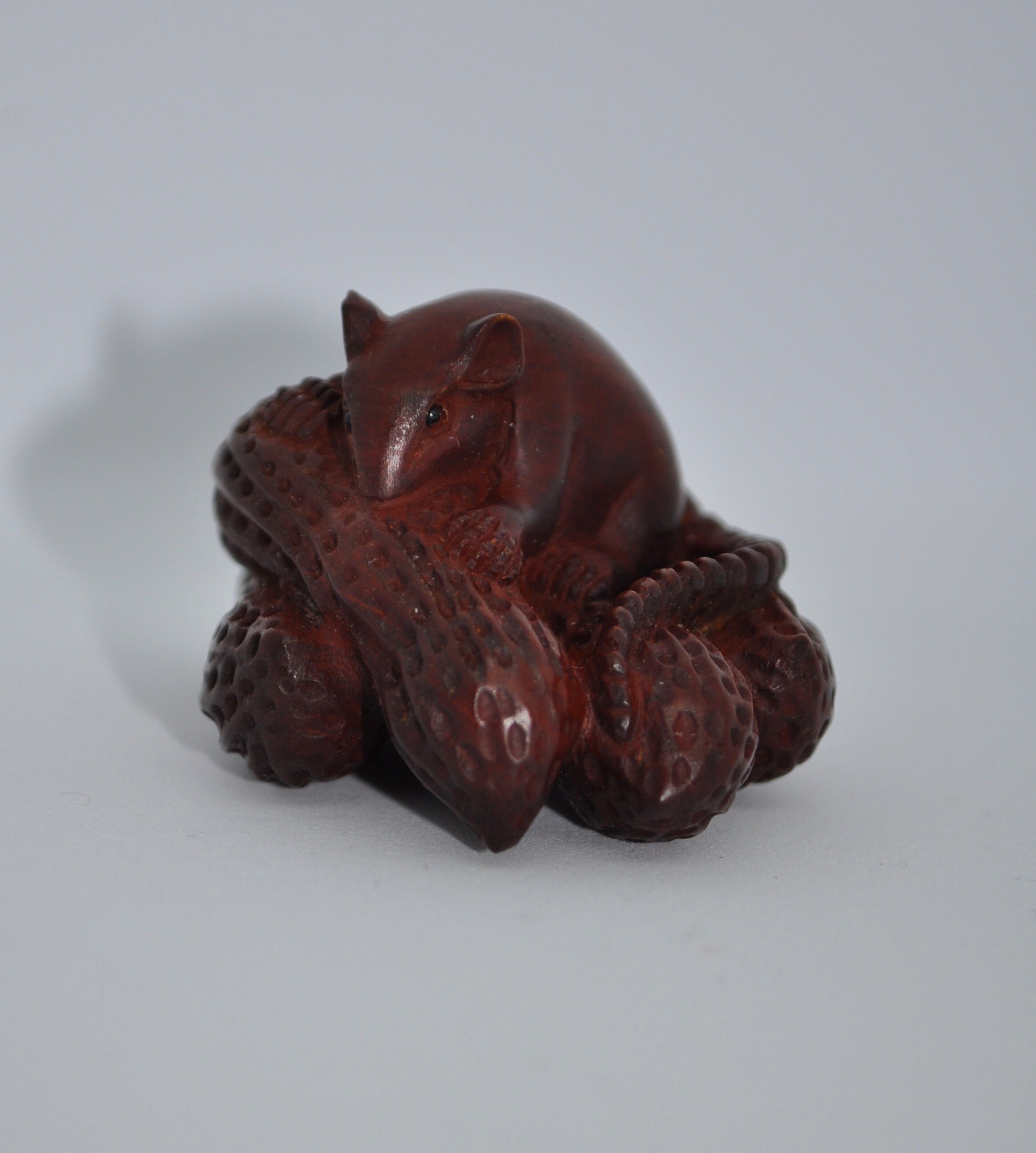 MOUSE on PEANUTS NETSUKE - Etsy