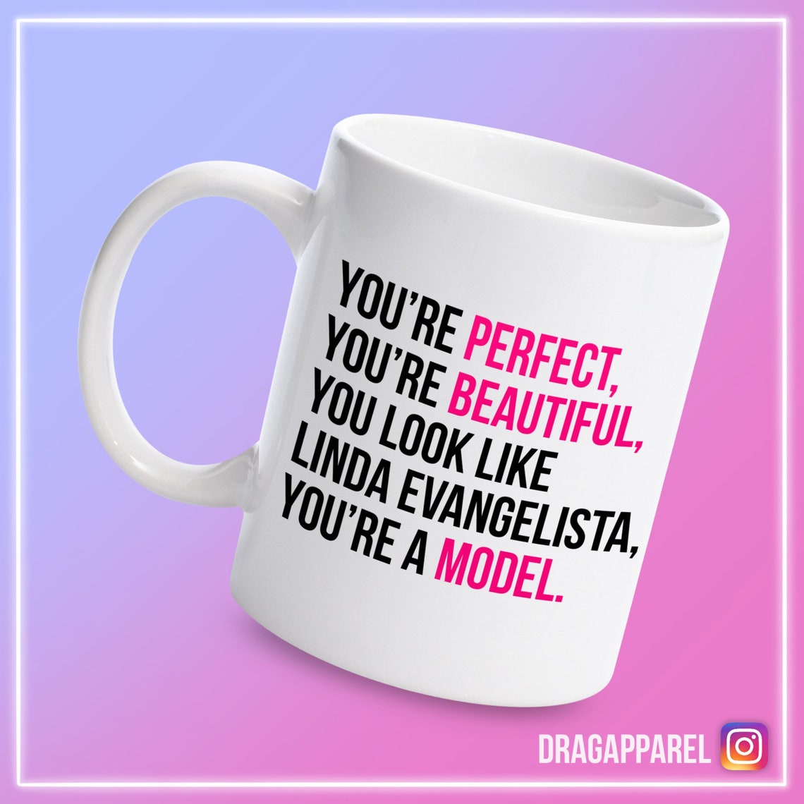 You're Perfect You're Beautiful You Look Like Linda | Etsy