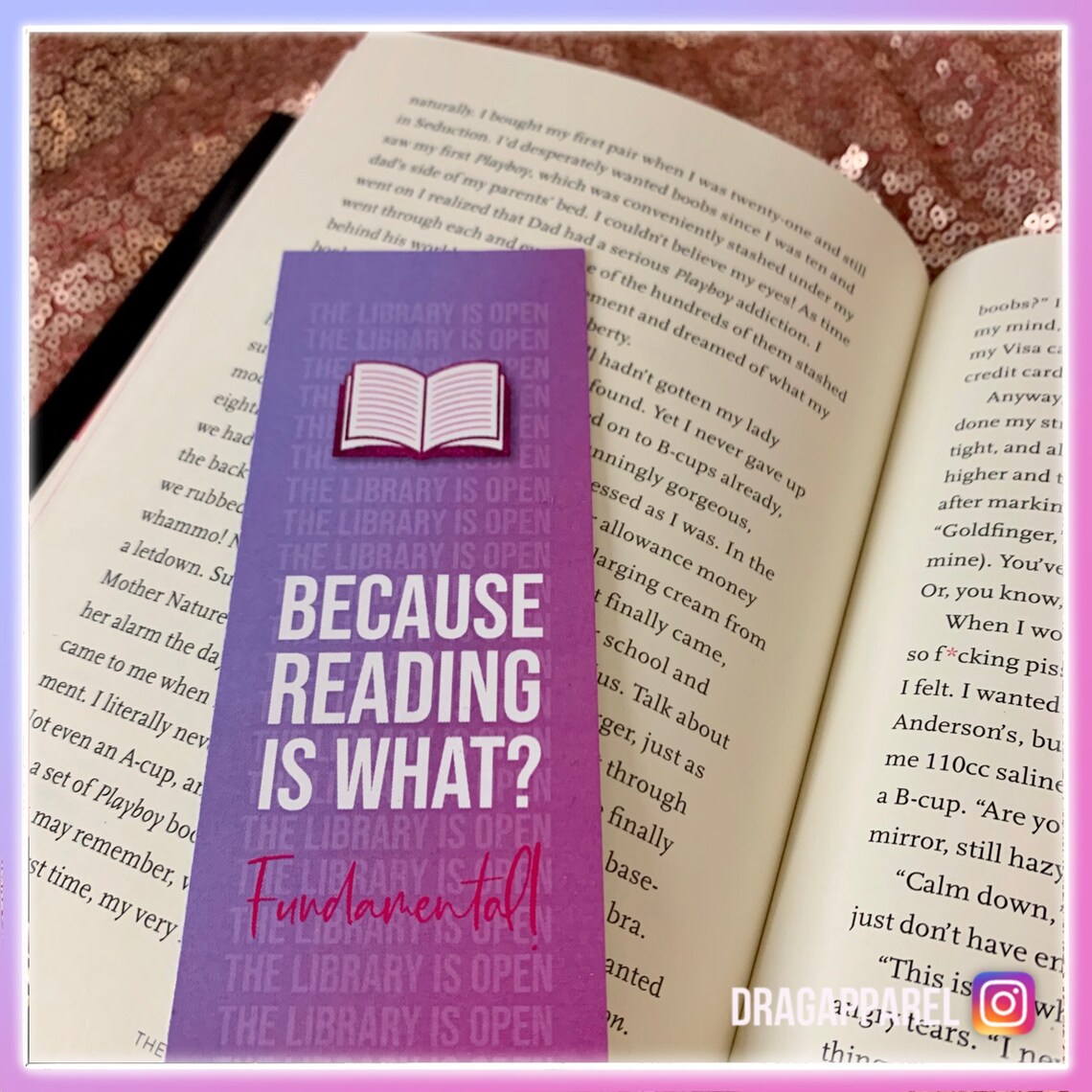 Drag Race Bookmark Because Reading is What Fundamental - Etsy UK