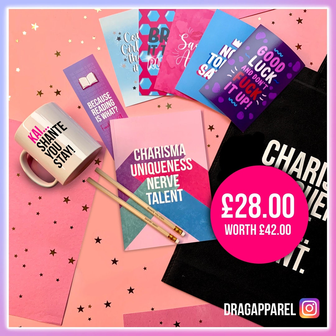 LARGE Drag Race Gift Box - Rupaul's Drag Race, Drag Race UK, Queer ...
