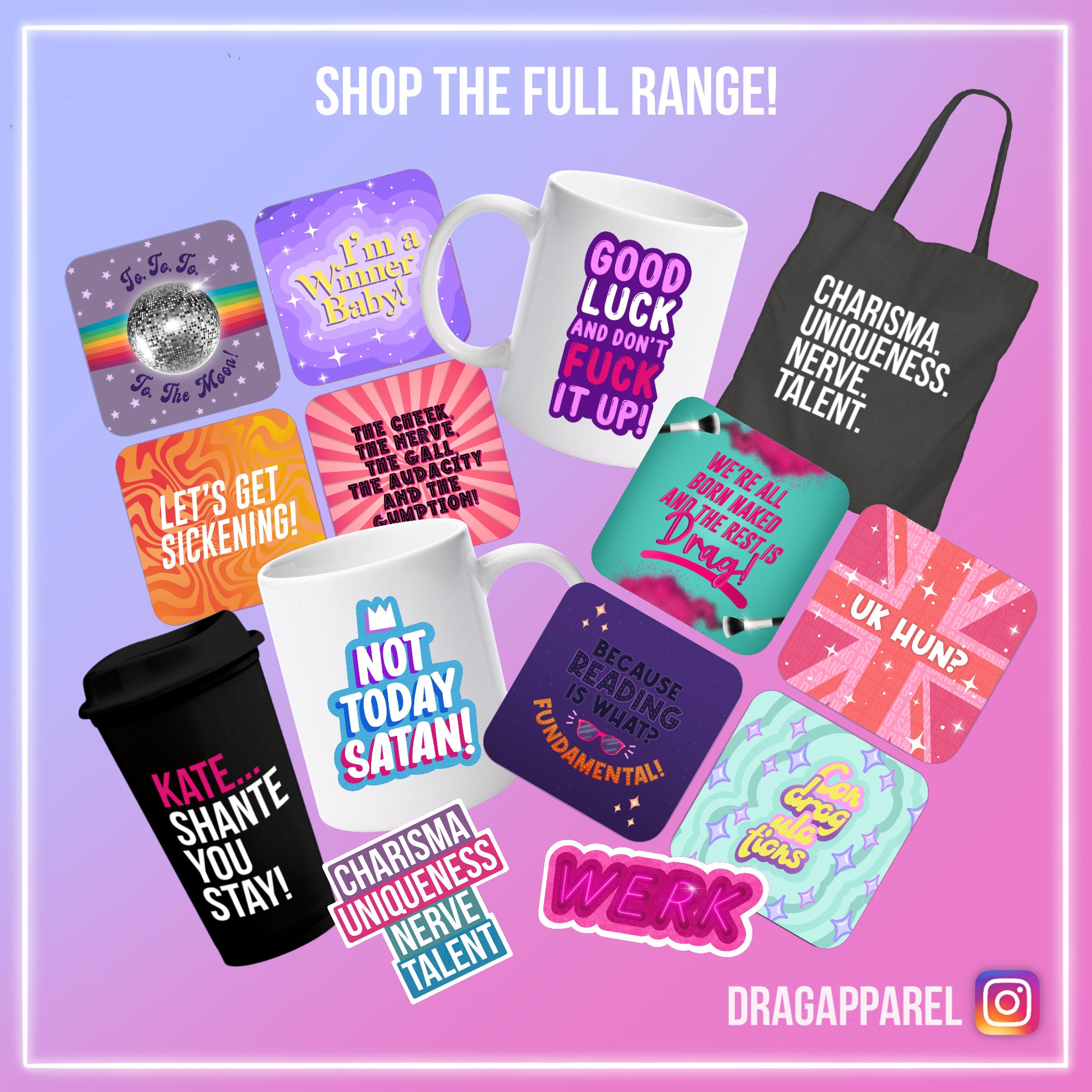 Not Today Satan Not Today Bianca Del Rio Rupaul's Drag - Etsy UK