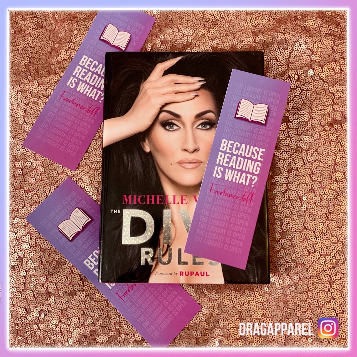 Drag Race Bookmark Because Reading is What Fundamental - Etsy UK