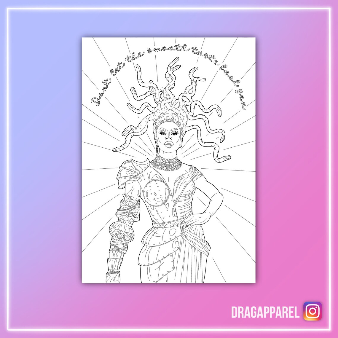 Drag Race All Winners Colouring Book Rupaul's Drag Race - Etsy